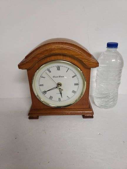 Daniel Dakota Quartz Tabletop Clock with Roman Numerals - Trice Auctions