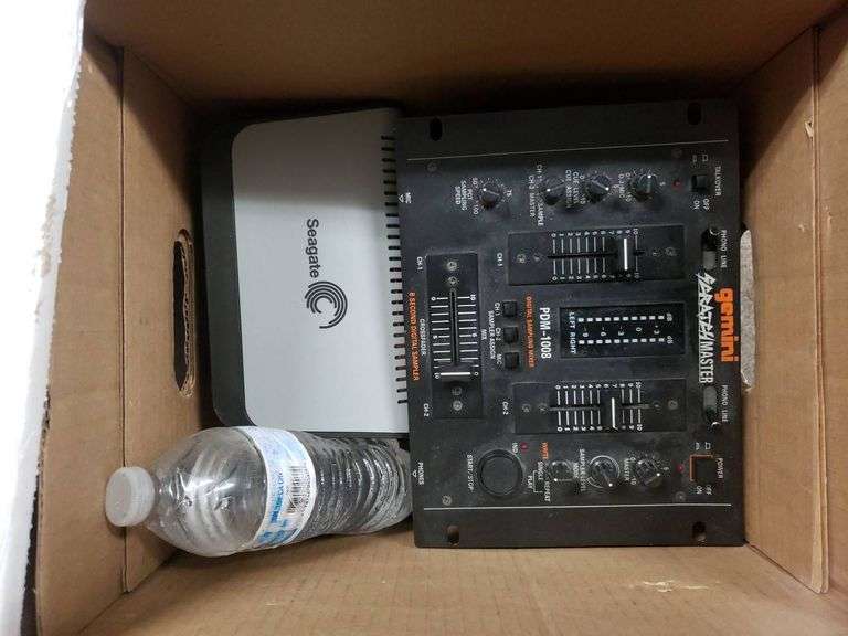 Gemini PDM-1008 Digital Sampling Mixer and Seagate Device Bundle ...
