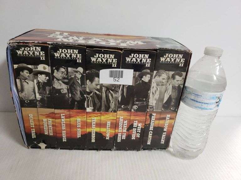 John Wayne Collection II 10-Video Pack Collector’s Edition - Trice Auctions
