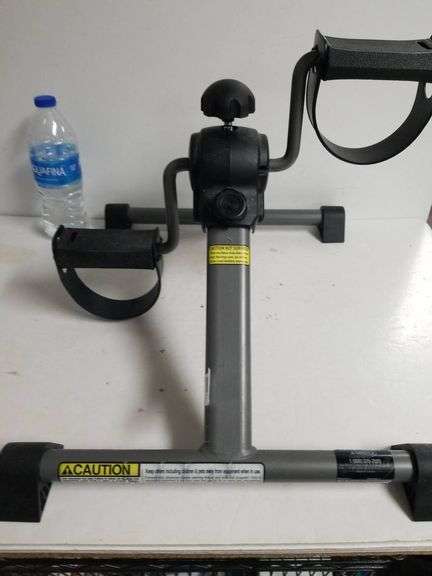 Gold’s Gym Mini Exercise Bike Pedal Trainer with Adjustable Straps ...