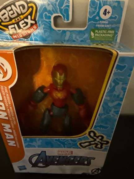 Marvel Avengers Iron Man (Bend & Flex Missions) - Trice Auctions