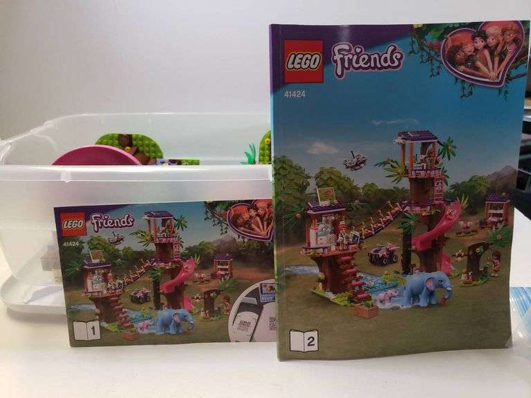 LEGO Friends 41424 Jungle Rescue Base Set - Trice Auctions