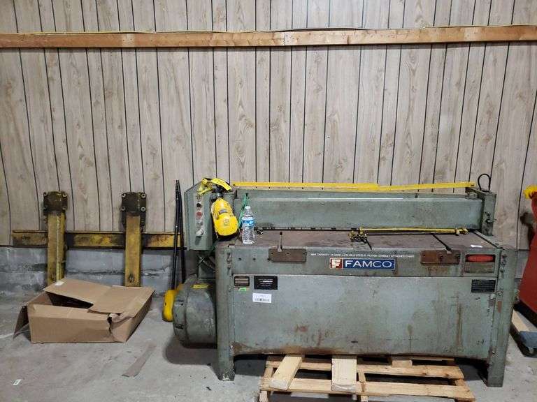 Famco Electromatic S Series 14-Gauge Metal Shear- Measures 6.5 Ft ...
