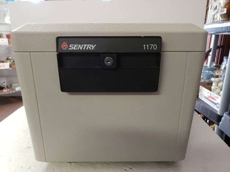 SentrySafe Model 1170 Fire-Resistant Security File Box - Trice Auctions
