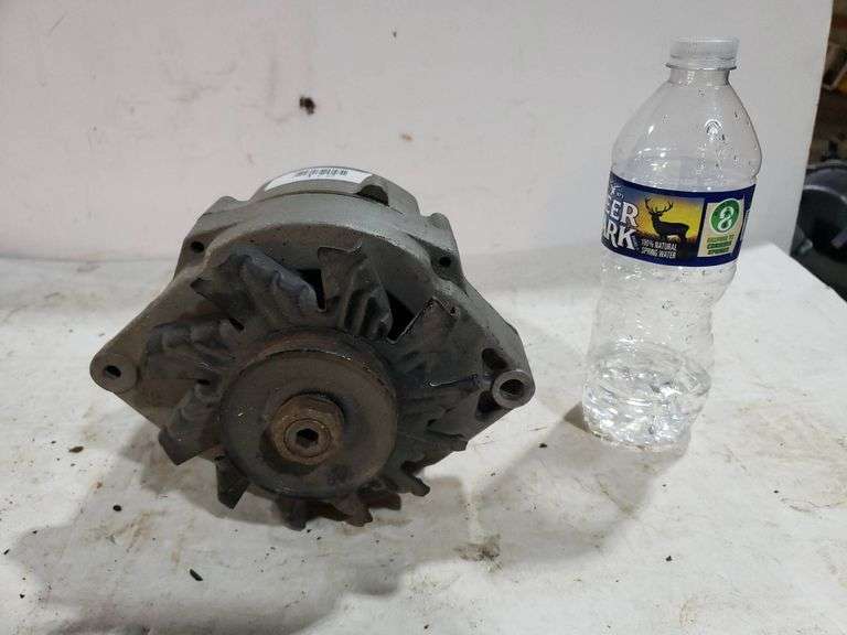 Delco Remy Alternator Automotive Part with Pulley - Trice Auctions