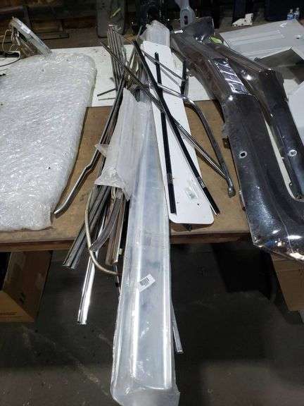 Assorted Metal Automotive Trim and Components - Trice Auctions