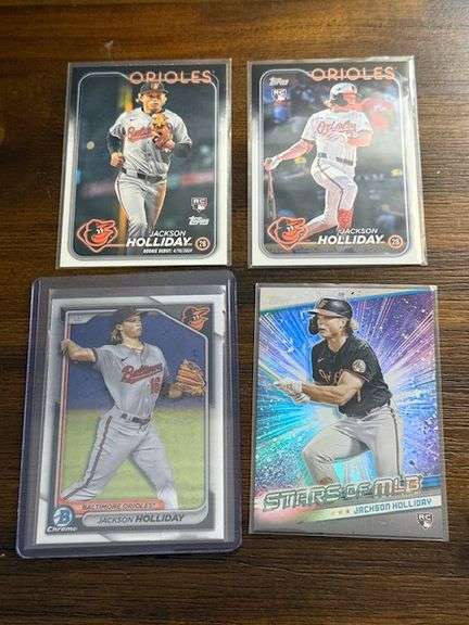 Jackson Holliday Rookie Cards Lot - Trice Auctions