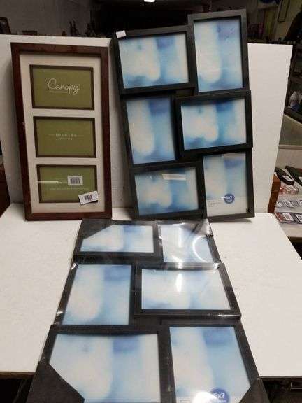 Collection of Photo Collage Frames - Trice Auctions