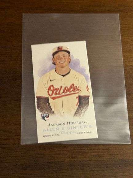 Jackson Holliday Alan & Ginter Vintage Style Rookie Card - Trice Auctions