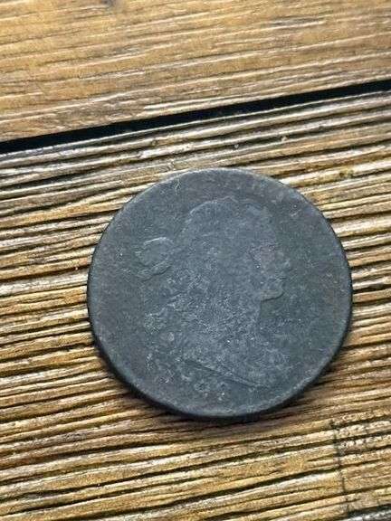 RARE - 1798 Capped Bust Large Cent - Trice Auctions