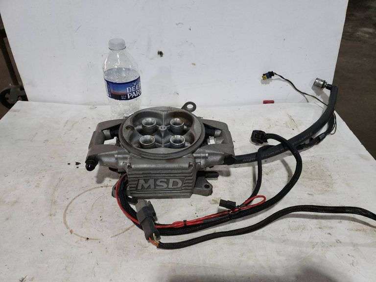 MSD Throttle Body Injection System with Wiring - Trice Auctions