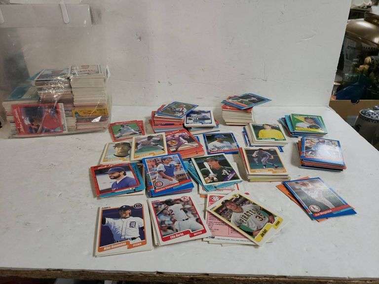 Assorted Baseball Cards Collection Featuring Various Players and Teams ...