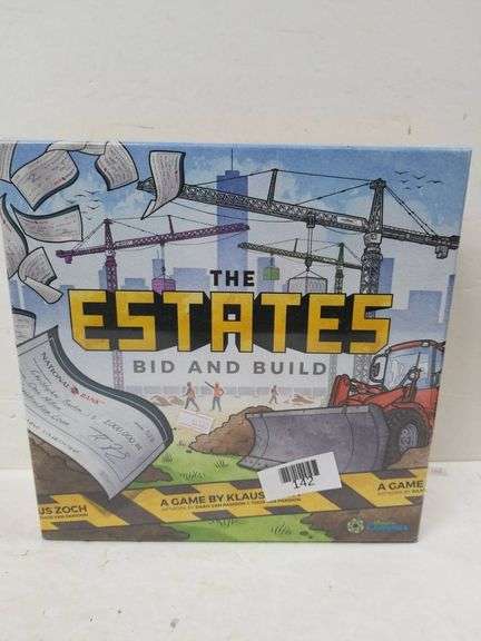 The Estates Bid and Build Board Game by Klaus Zoch - Trice Auctions