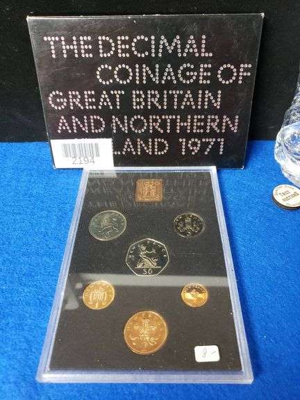 1971 Great Britain Decimal Coinage Set - Trice Auctions