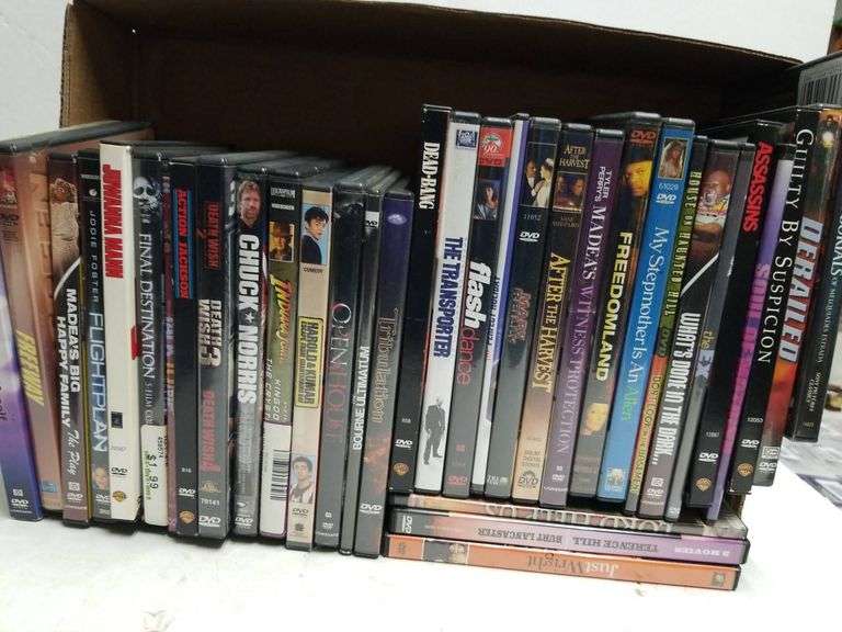 Collection of DVDs Featuring Various Movies and TV Shows - Trice Auctions