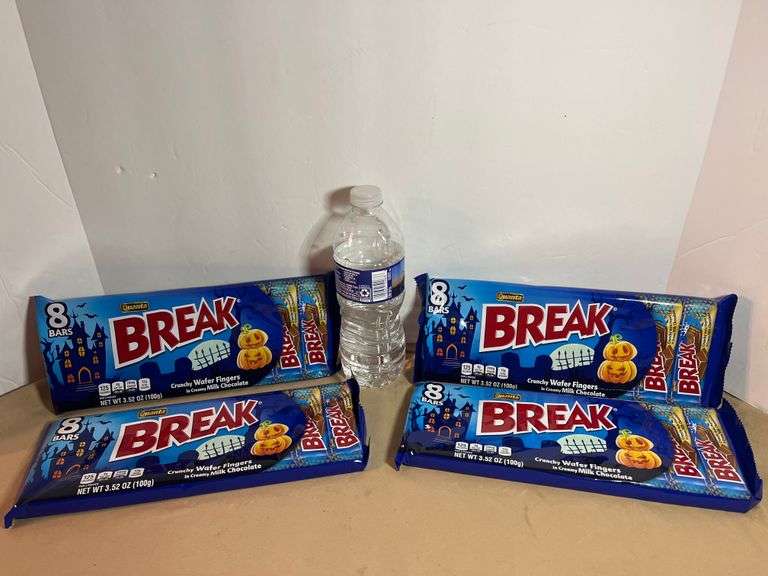 4 Packs Of Quanta Break Crunchy Wafer Fingers In Creamy Milk Chocolate ...