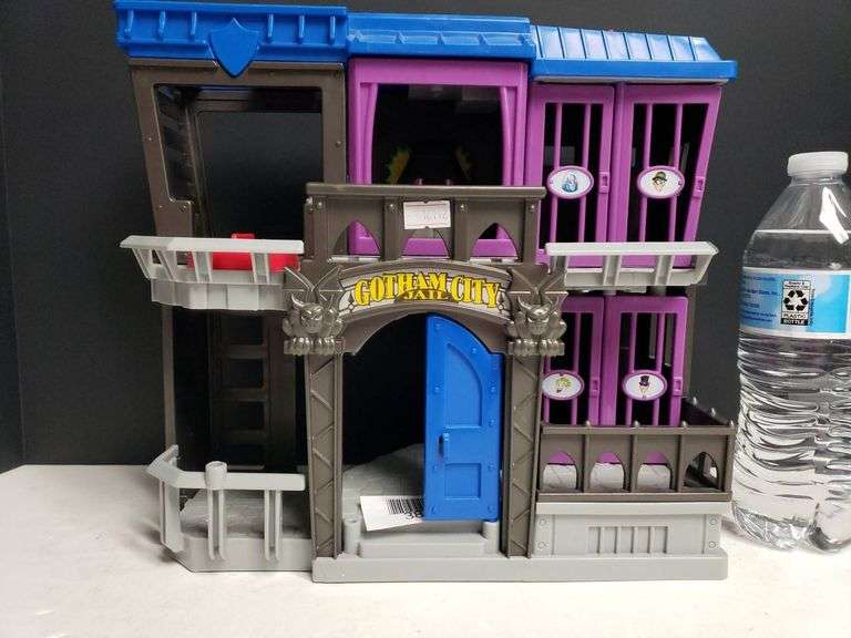 Gotham City Jail Playset with Multiple Jail Cells - Trice Auctions