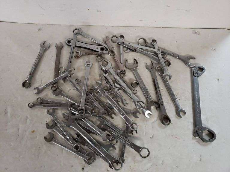 Assorted Collection of Open-End and Box-End Wrenches - Trice Auctions