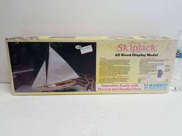Chesapeake Bay Skipjack All Wood Display Model by Midwest Products Co ...
