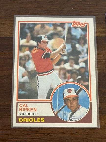 CAL RIPKEN JR Rookie Card - First Full Season 1982 Topps - Trice Auctions