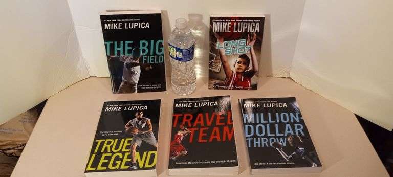 5 NEW Various Mike Lupica Paperback Books - Trice Auctions