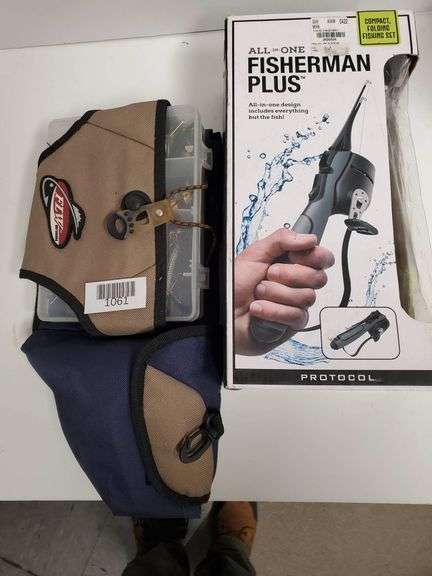 All-in-One Fisherman Plus Compact Fishing Set with Accessories - Trice ...