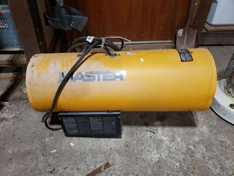 Master Propane Forced Air Heater With Thermostat, 225,000-375,000 BTU ...