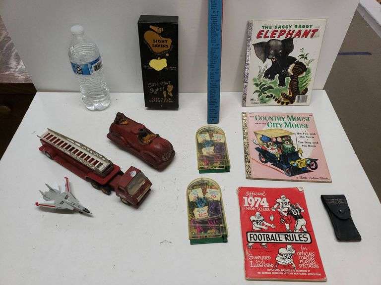 Assorted Collectibles Including Books, Toys, and Miscellaneous Items - Trice Auctions