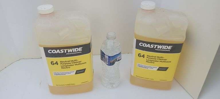 Two NEW 3.43 qt. Bottles Coastwide Professional Neutral Multi Purpose ...
