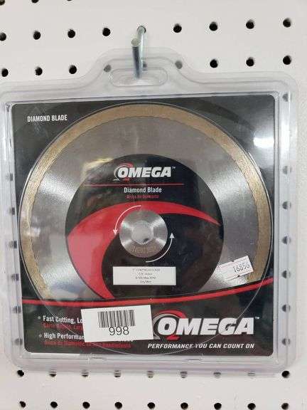 Omega Diamond Blade for Fast Cutting and Longer Life - Trice Auctions