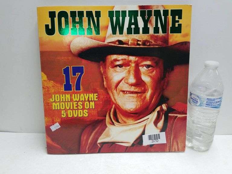 Box Set of 17 John Wayne Movies on 5 DVDs in Original Packaging - Trice ...
