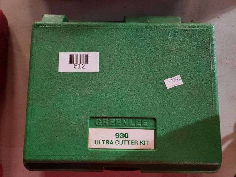 Greenlee 930 Ultra Cutter Kit in Green Case - Trice Auctions