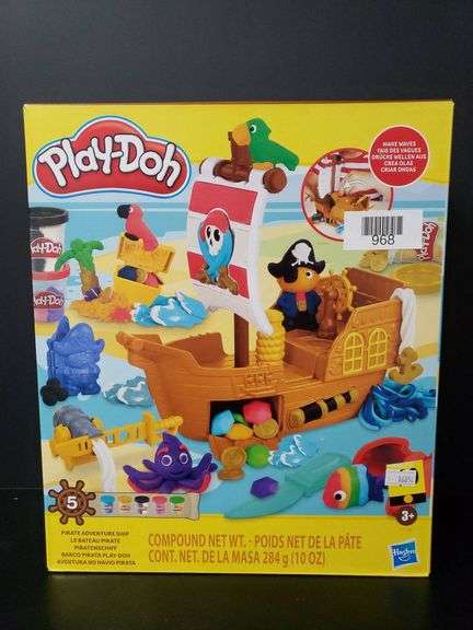 Play-Doh Pirate Adventure Playset with Accessories and Compound - Trice ...