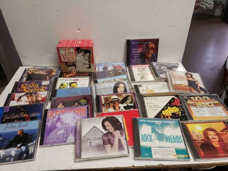 Lot of Assorted Music CDs and Box Set Featuring Various Artists and ...