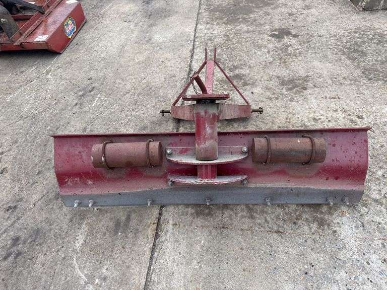 Approx 5ft Wide Hawkline 3-Point Tractor Blade Attachment - Trice Auctions