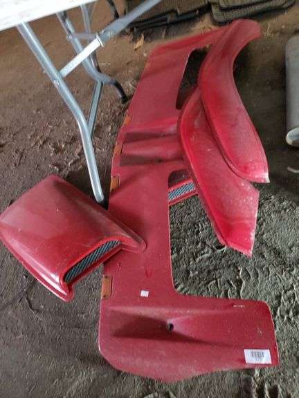 5 Piece Lot of Red Automotive Body Flare Parts Labeled ’97-03 F150 ...