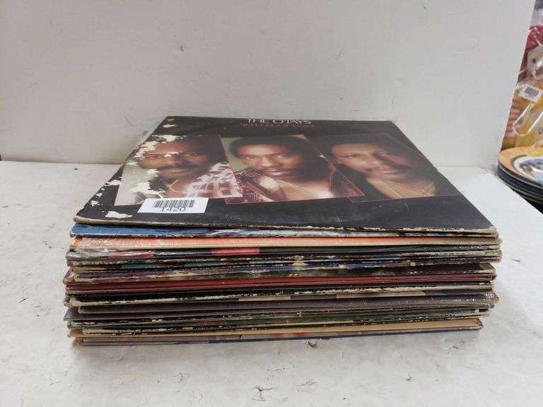 Collection of Soul, Funk, and R&B Vinyl Records with Multiple Artists ...
