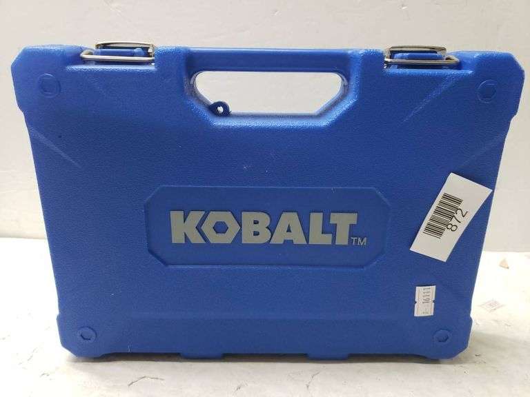 Kobalt Screwdriver Bit Set in Blue Carrying Case - Trice Auctions