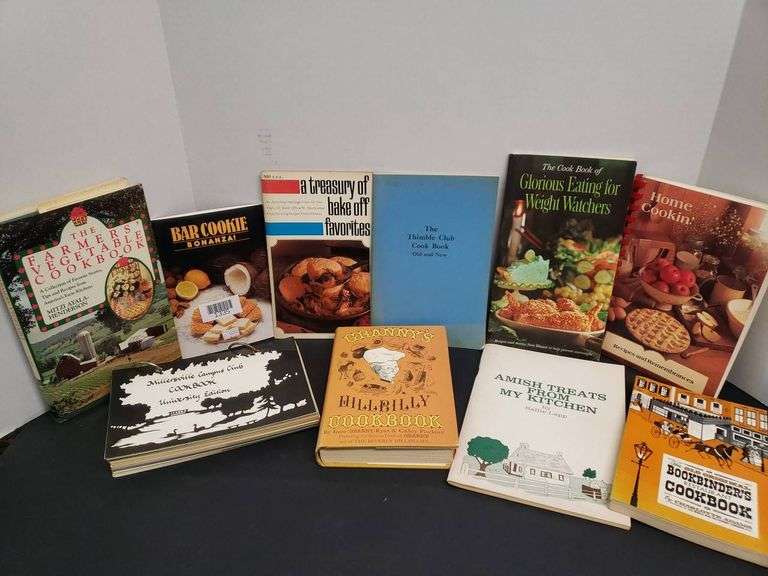 Collection of 11 Unique Cookbooks Featuring Regional and Specialty ...
