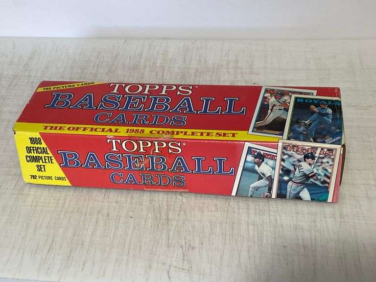 Topps 1988 Baseball Complete Set (792 cards) - Trice Auctions