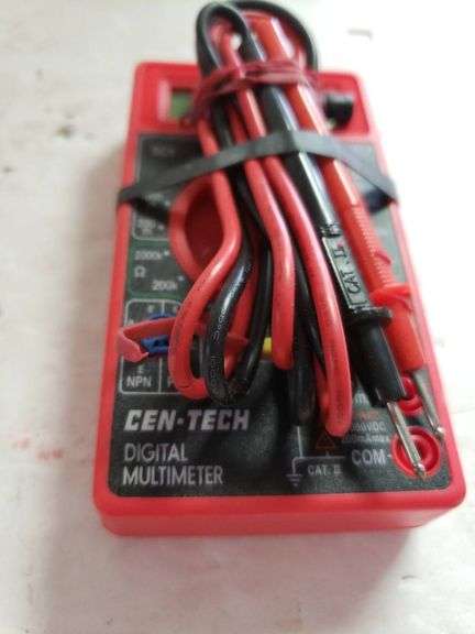 Tool Set with Alltrade Hand Tools, Sockets, Bits, and Cen-Tech Digital ...