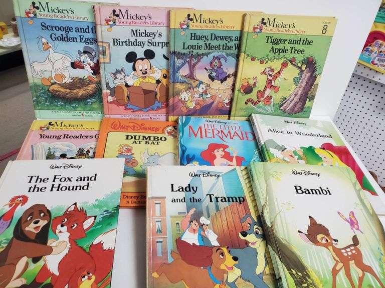 Assorted Walt Disney Hardcover and Paperback Children’s Books ...