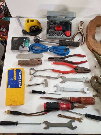 Assorted Tools, Measuring Devices, and Hardware Components - Trice Auctions