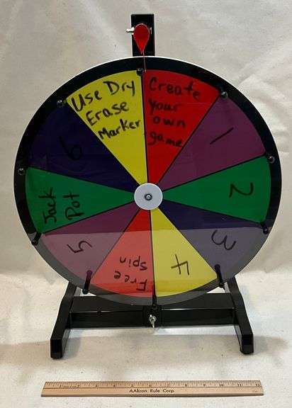 Tabletop Gaming Wheel, see details - Trice Auctions