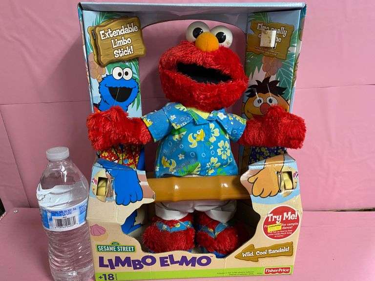 Vintage Limbo Elmo Doll. In Original Unopened Packaging - Trice Auctions