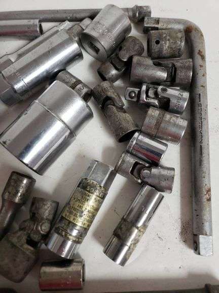 Assorted Socket Wrenches and Attachments for Mechanical Use - Trice Auctions