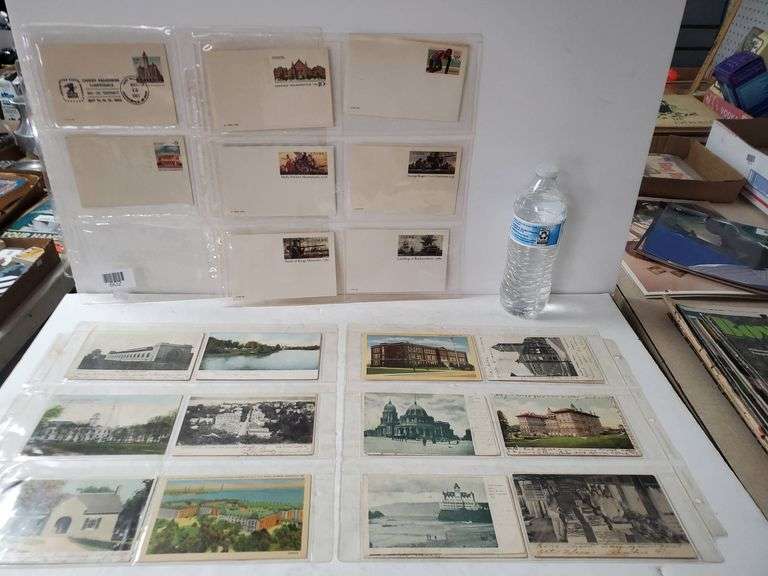 Lot of Assorted Postcards Featuring Diverse Landmarks and Scenery ...