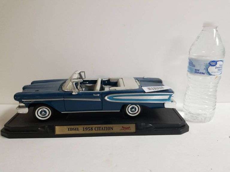 Edsel 1958 Citation Diecast Model Car with Display Base - Trice Auctions