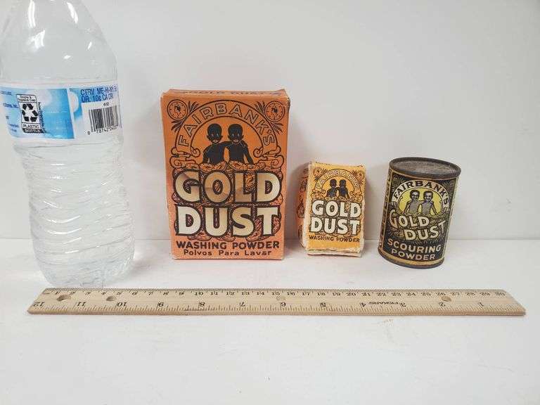 Fairbank’s Gold Dust Washing Powder and Scouring Powder Packaging Set ...