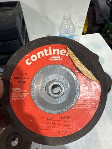 Assorted Grinding Discs and Belts with Storage Organizer - Trice Auctions